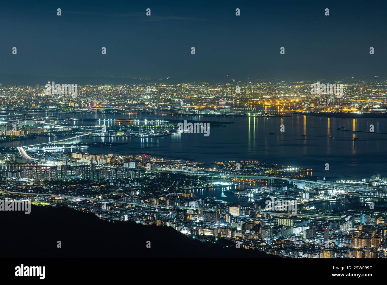 Japans new three night view cities hi-res stock photography and images ...