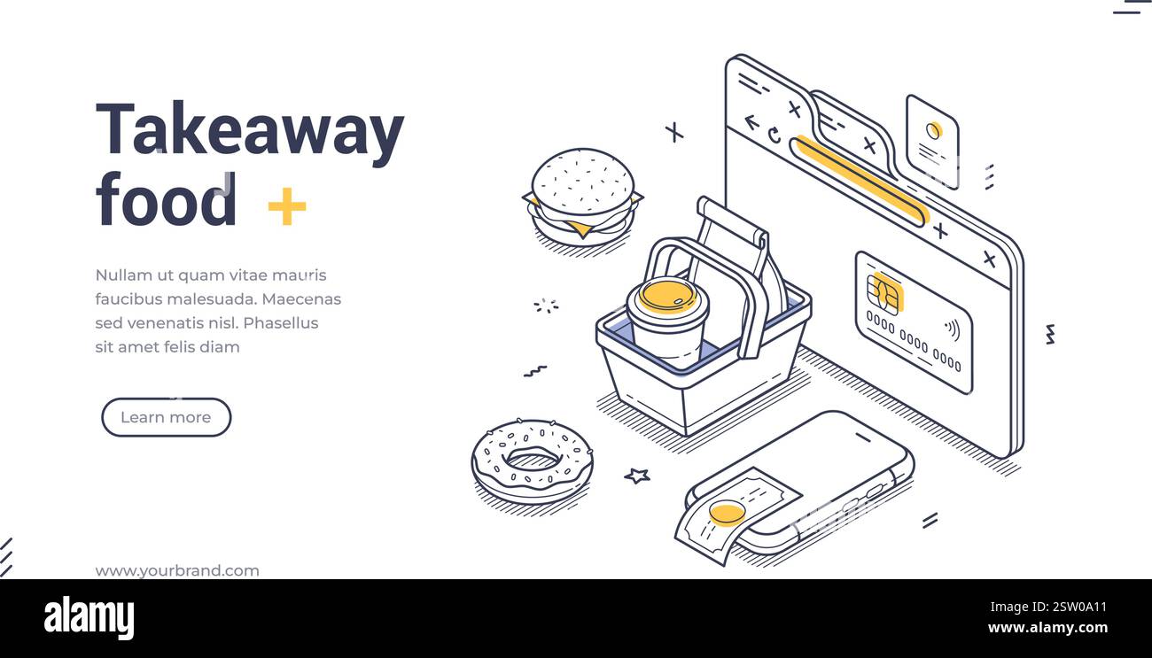 Online ordering for fast food and groceries. It features a shopping ...