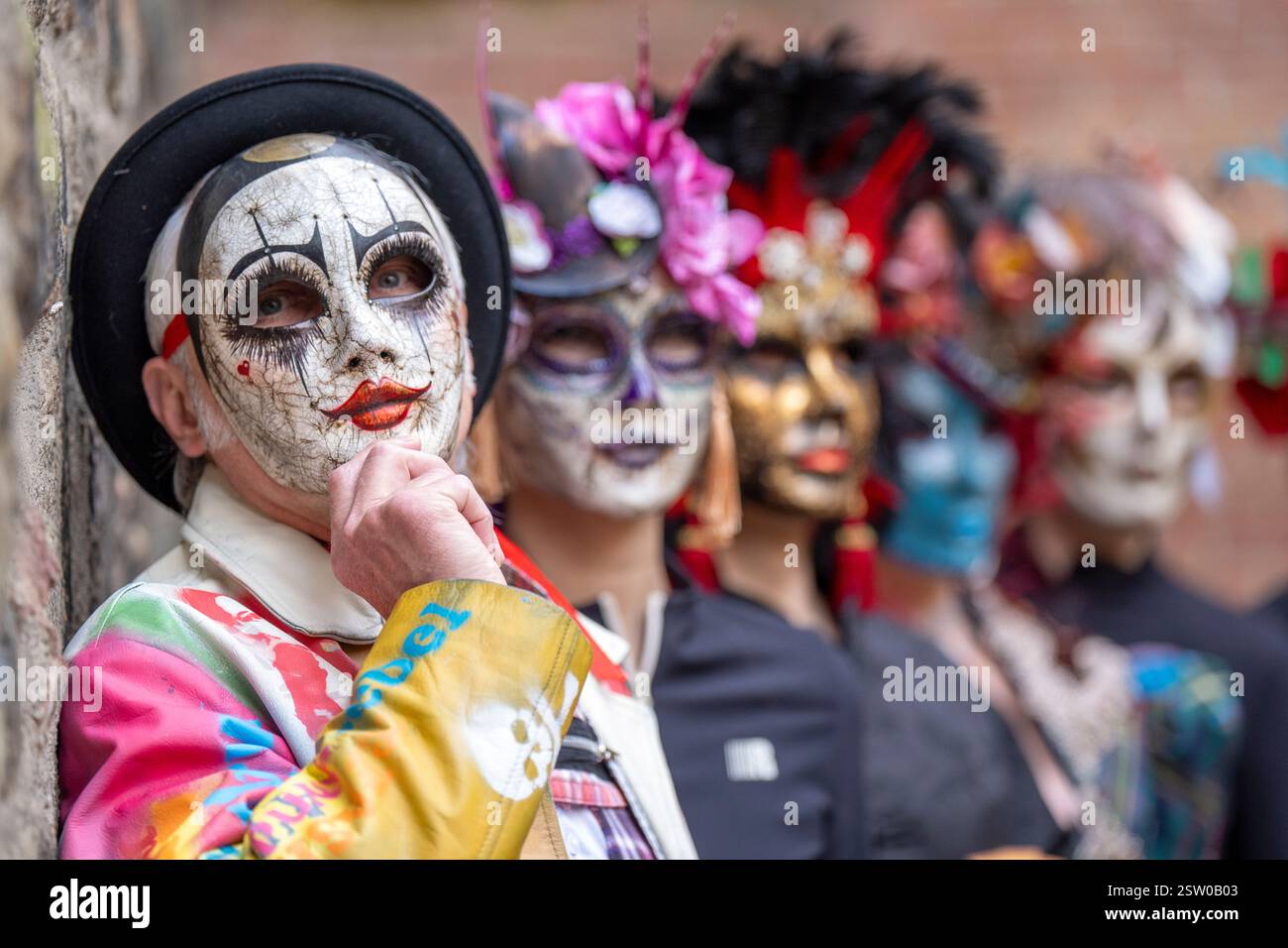 Scottish, Polish, Chinese and Congolese dancers in colourful ...