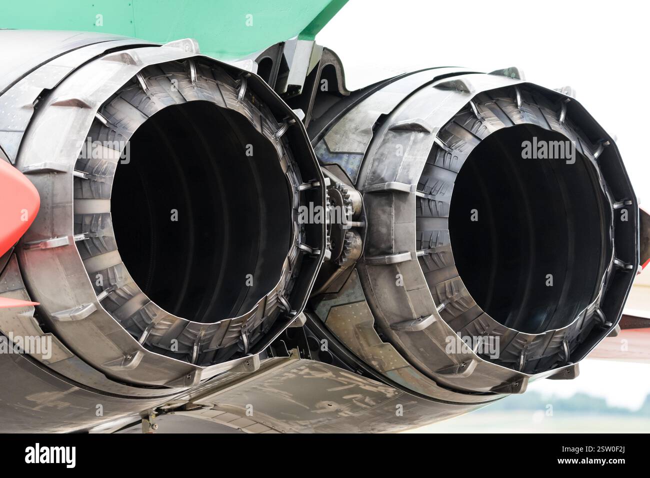 Nozzles of a jet plane hi-res stock photography and images - Alamy