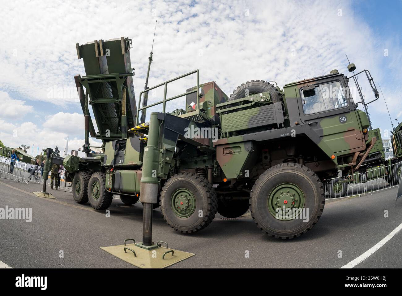 The mobile surface-to-air missile and anti-ballistic missile system MIM ...