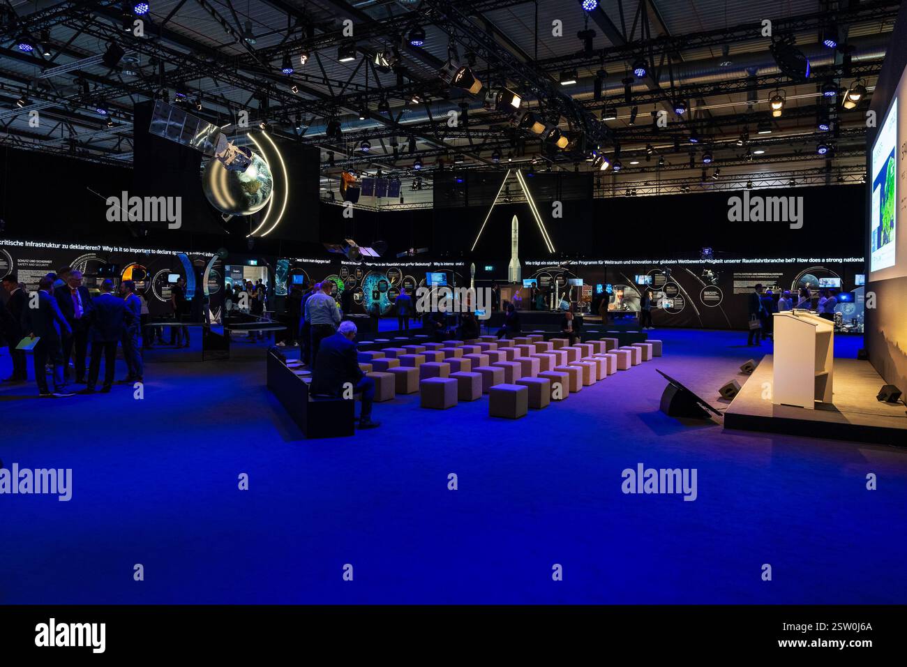 Space Pavilion, interior and exhibits Stock Photo - Alamy