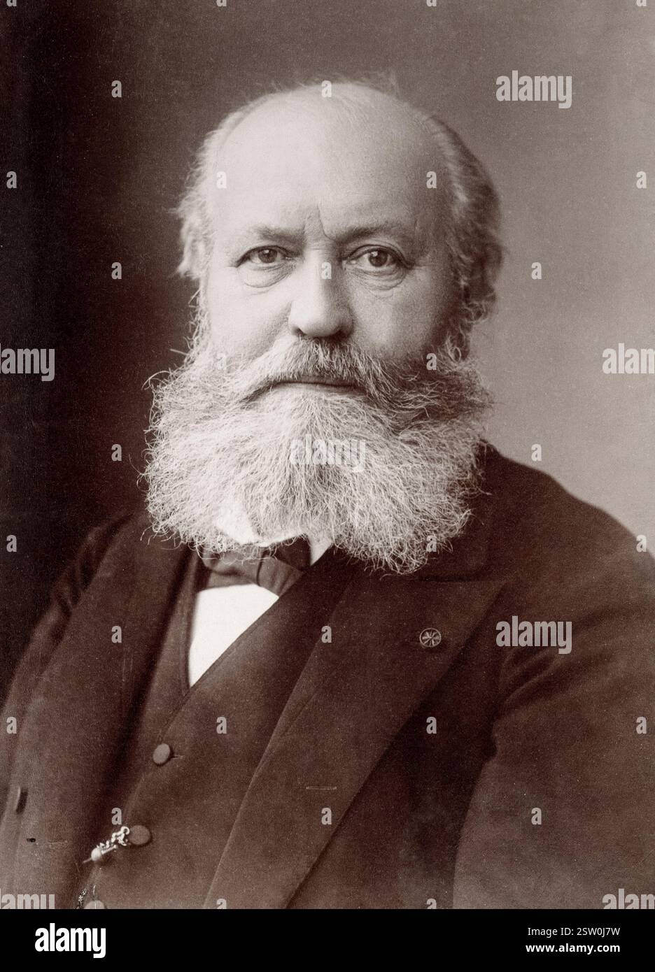 Charles Gounod. Portrait photograph of the French composer Charles ...