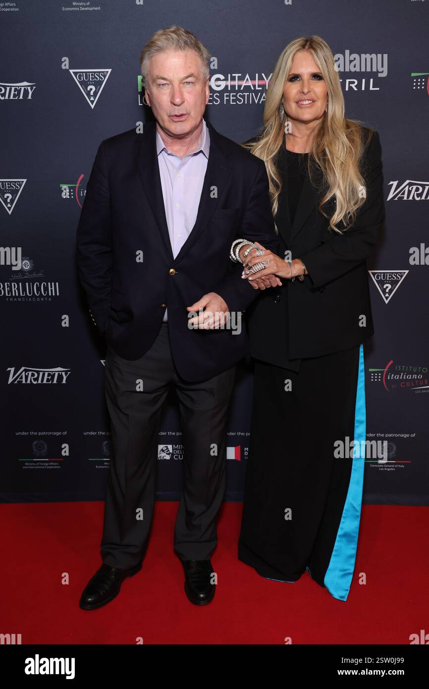 Los Angeles, Ca. 19th Feb, 2025. Alec Baldwin, Tiziana Rocca, at the ...