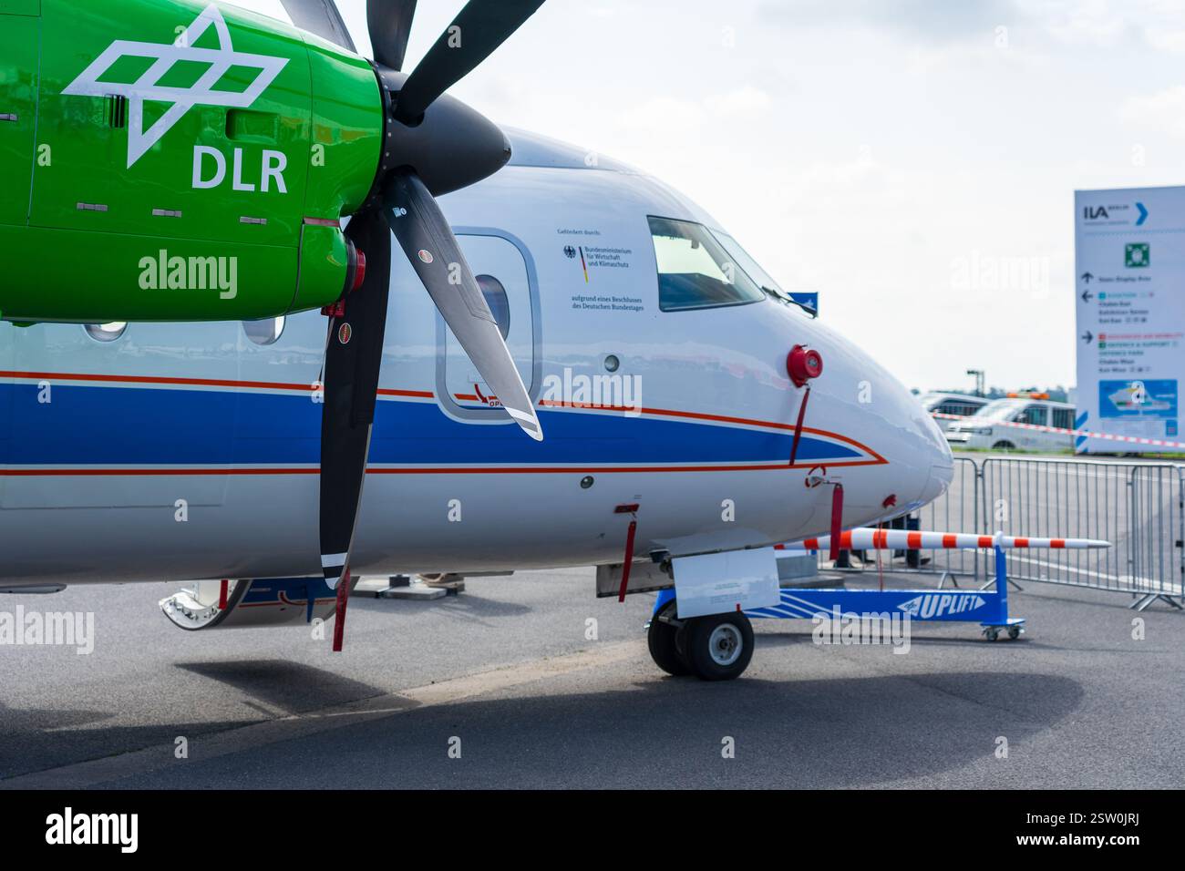 BERLIN - JUNE 07, 2024: The turboprop-powered commuter airliner Dornier ...