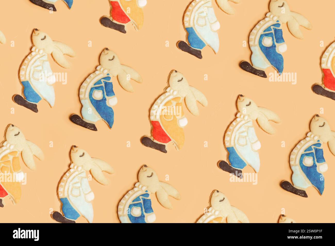 Sweet and buttery handmade Easter sugar cookie, Cute thin homemade ...