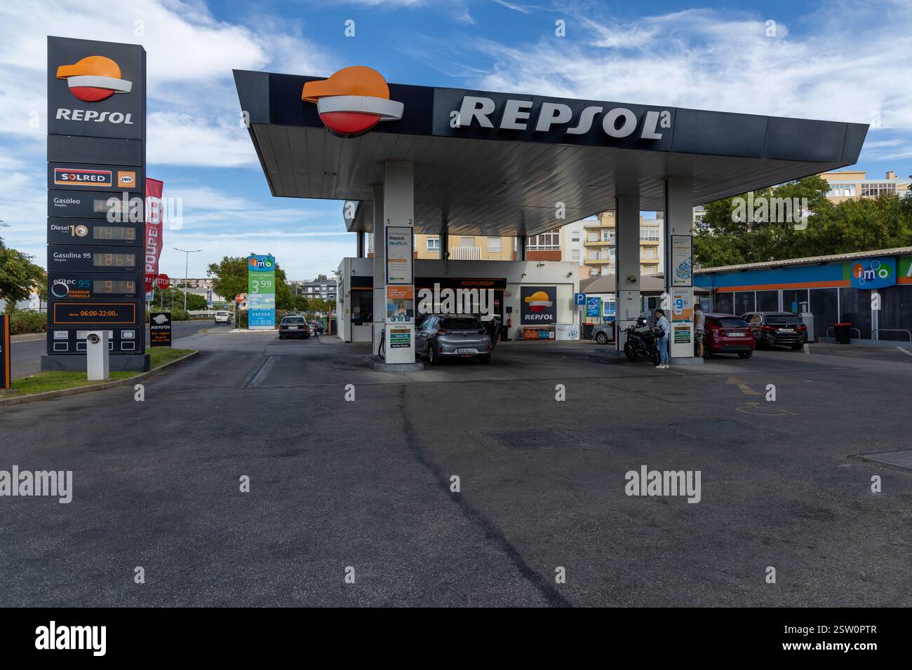 Repsol gas station. Repsol is a global multi-energy provider. Repsol is ...