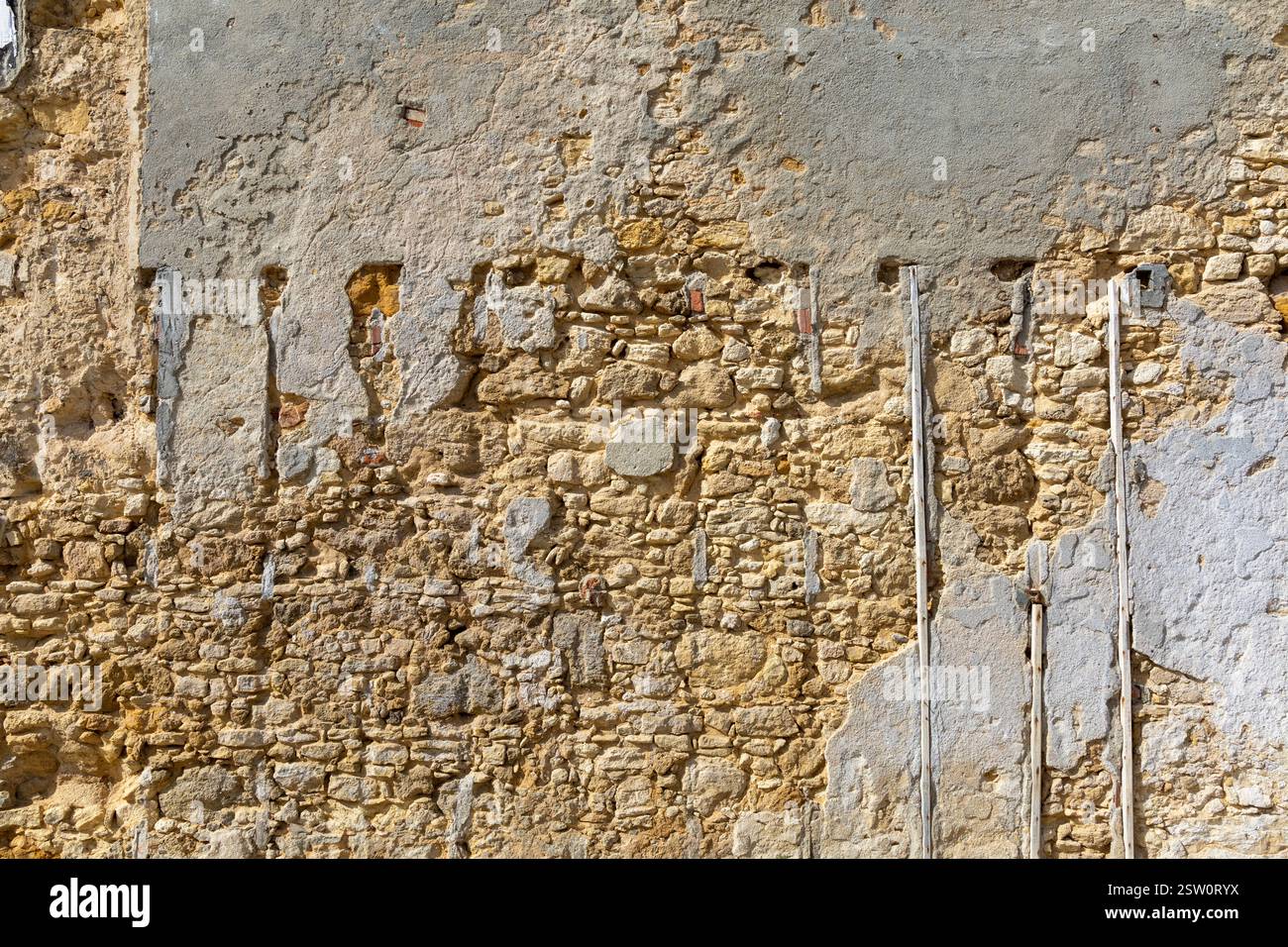 Closeup pattern of surface brick wall concrete plaster for vintage ...