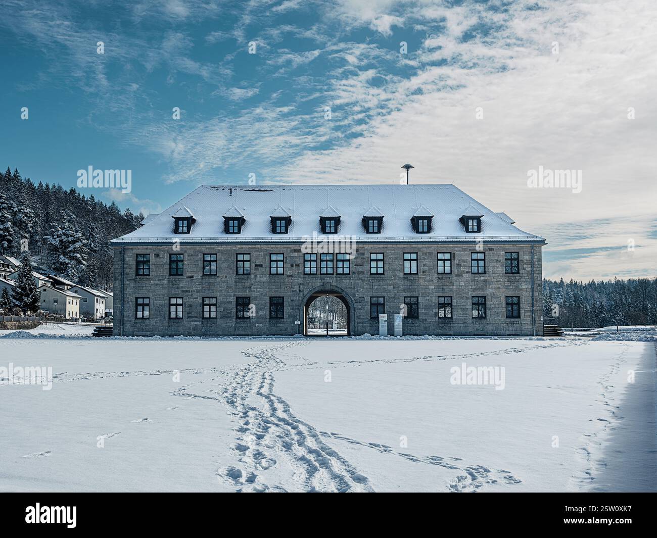 KZ Gedenkstätte Flossenbürg Stock Photo - Alamy