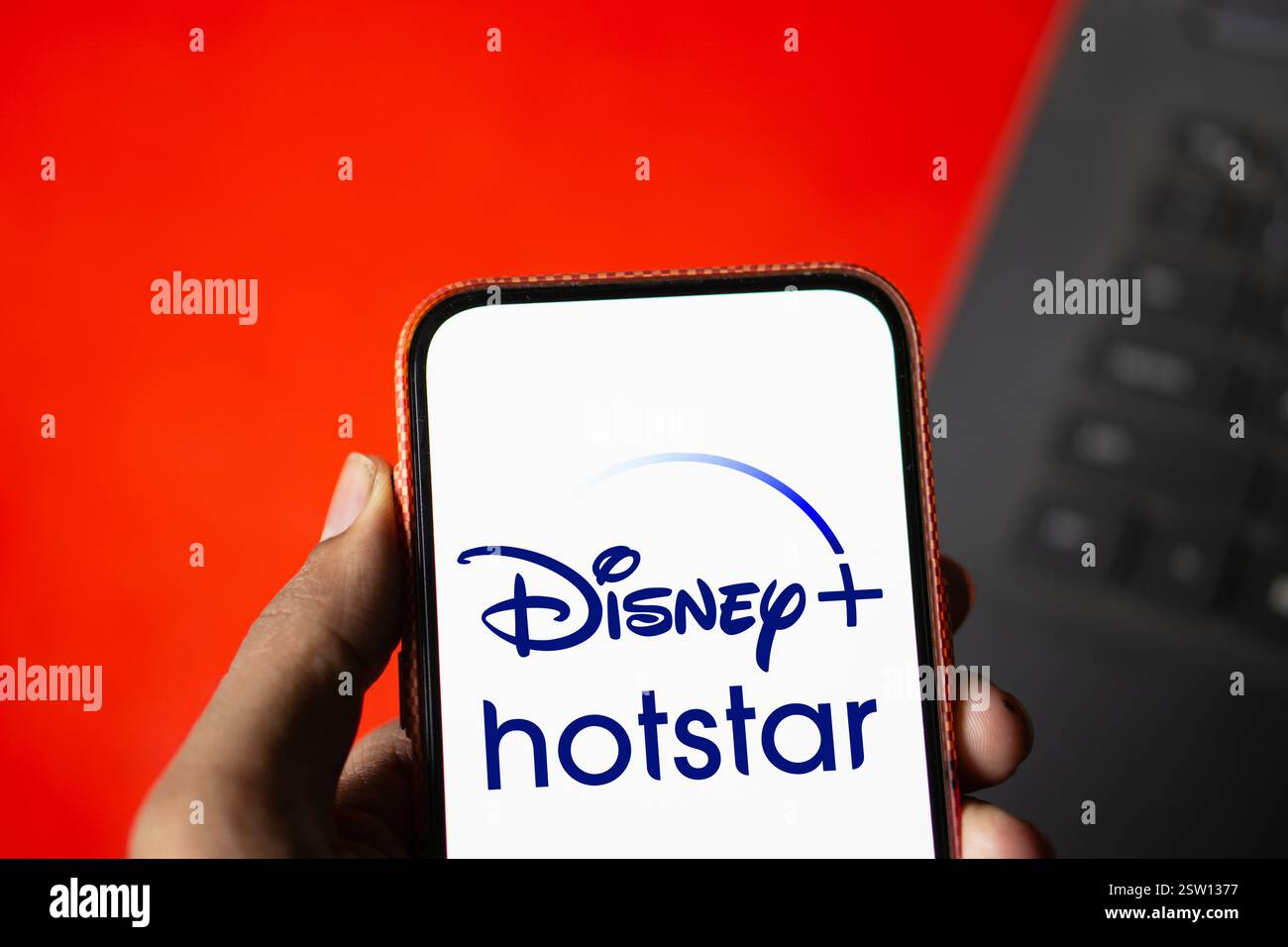 Dhaka,Bangladesh- 31 July 2024: Disney Plus Hotstar logo is displayed ...