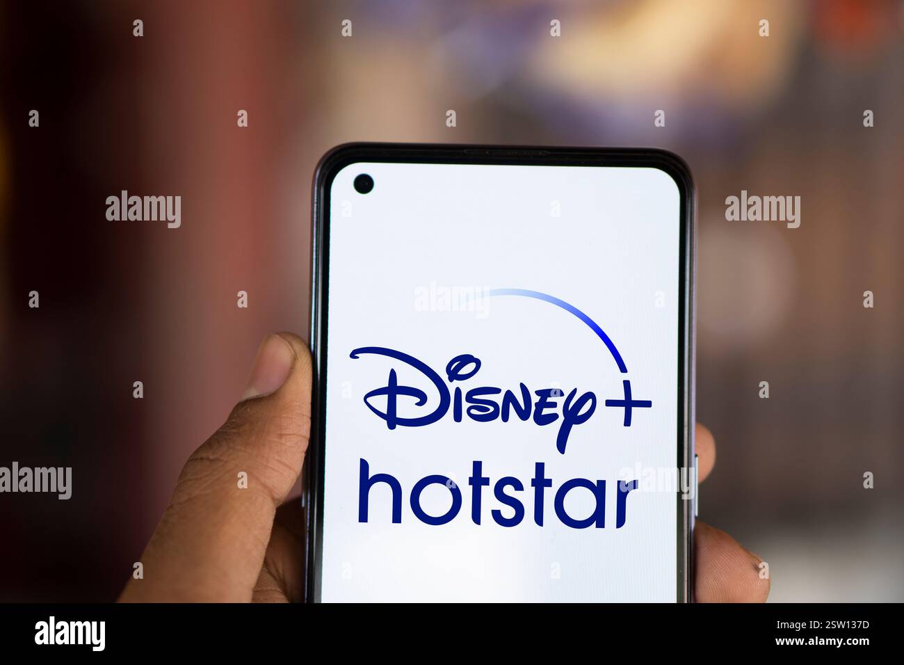 Dhaka,Bangladesh- 31 July 2024: Disney Plus Hotstar logo is displayed ...
