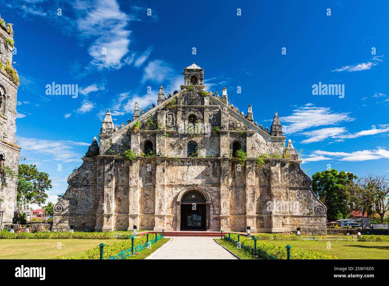 St. Augustine Pao'ai Church in Paoay Philippines Stock Photo - Alamy