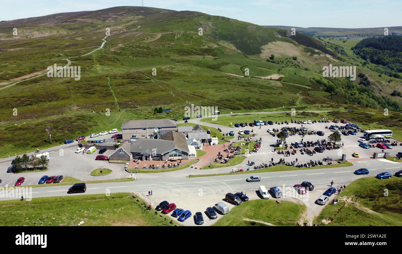 The Ponderosa Cafe, Horseshoe Pass, Llangollen, Wales Stock Photo - Alamy