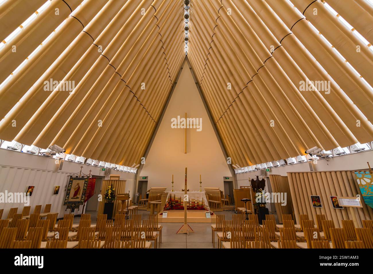 Christchurch Transitional Cathedral in Christchurch, New Zealand ...