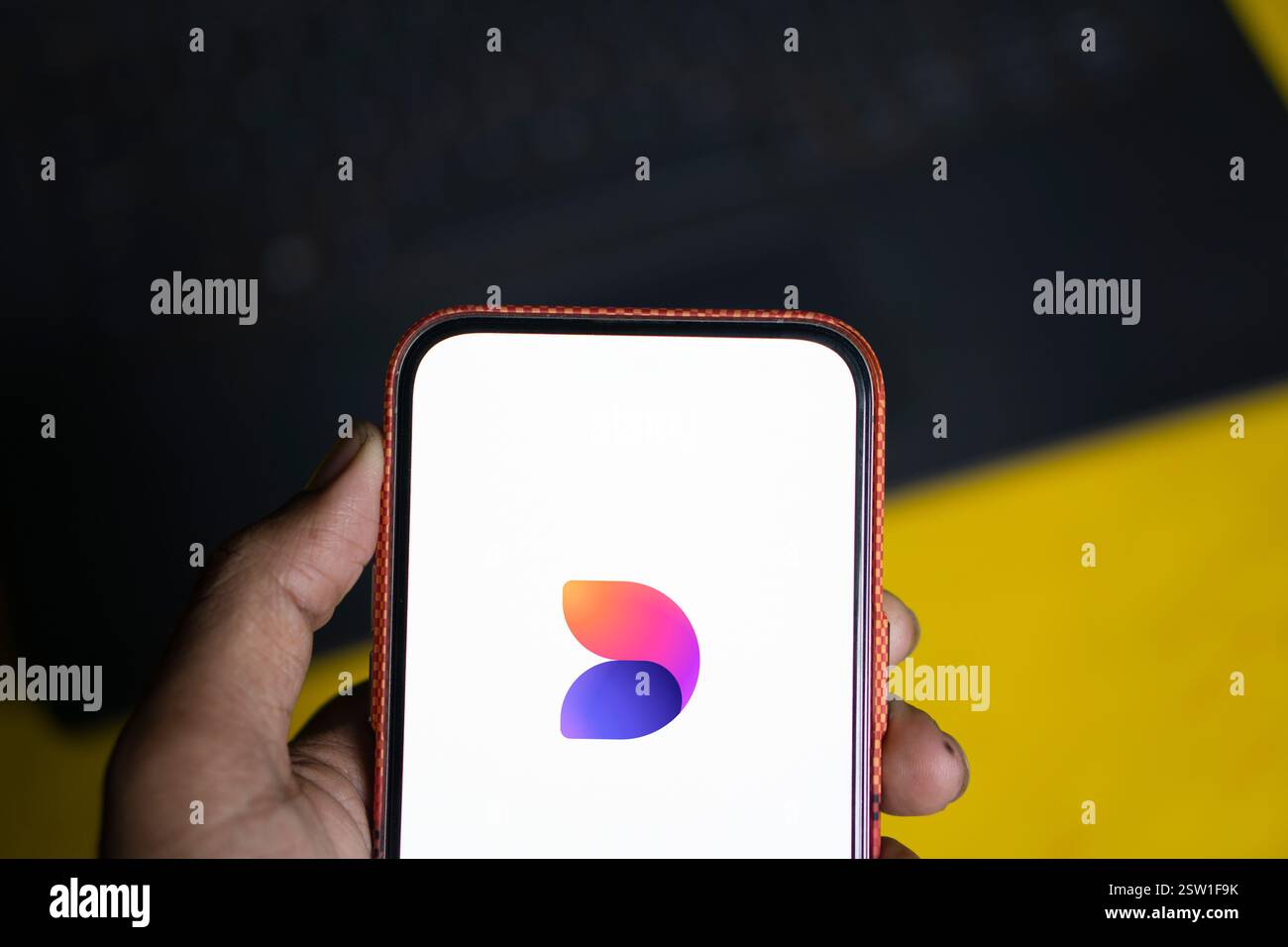 Dhaka, Bangladesh- 06 Aug 2024: Microsoft Designer logo is displayed on ...