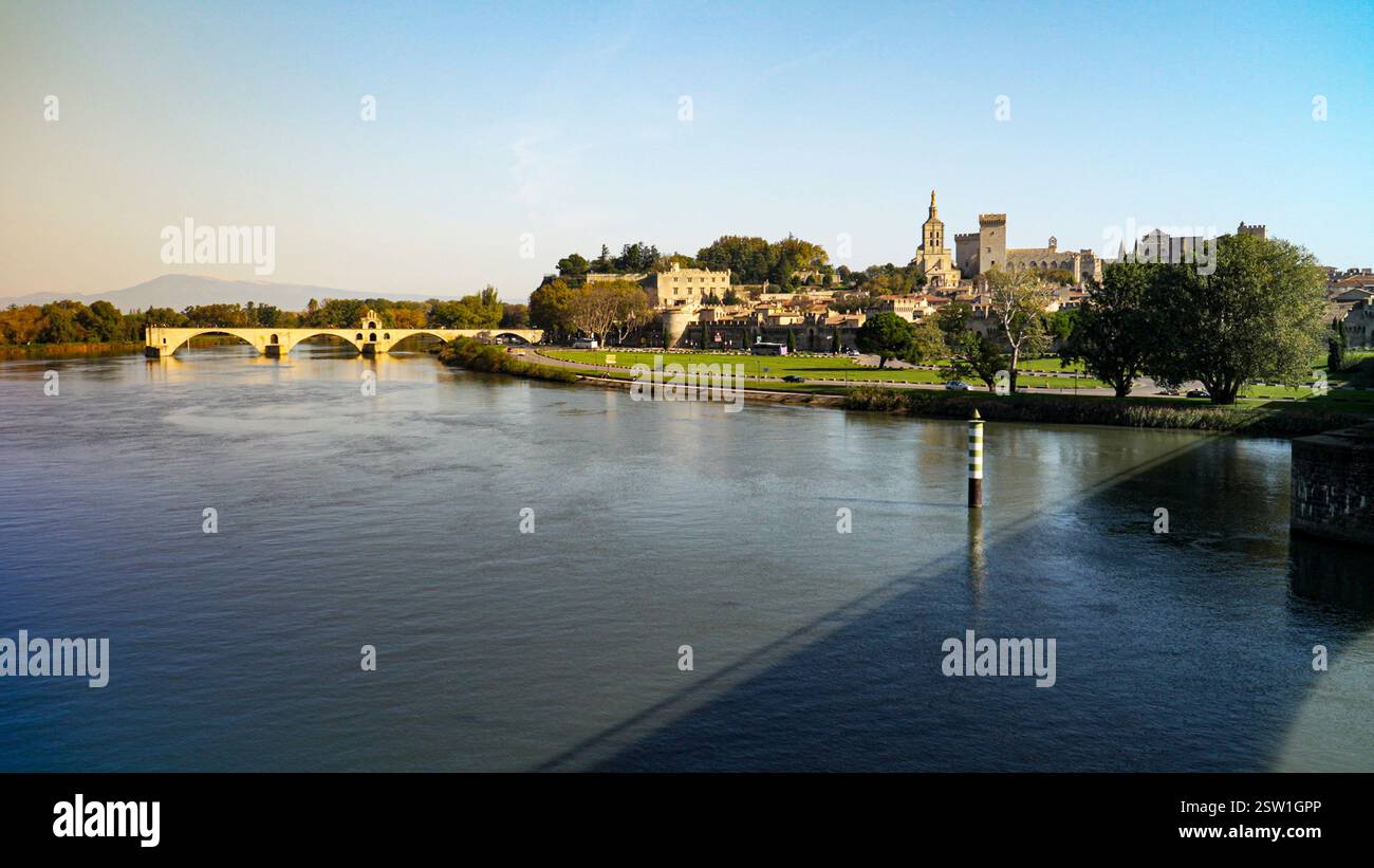 Avignon, in southeastern France, is famed for its medieval architecture ...