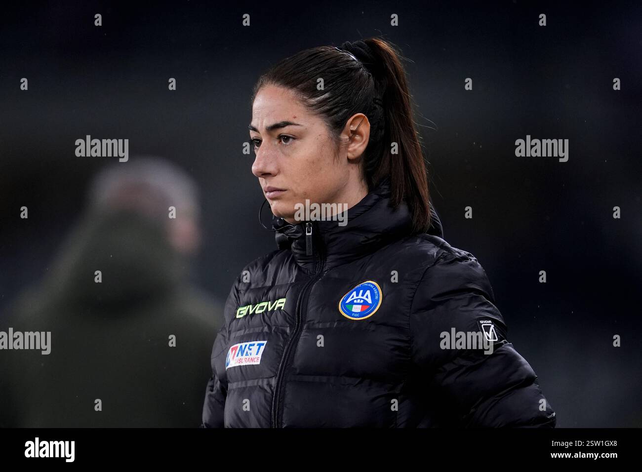 referee Maria Sole Ferrieri Caputi during the Serie A soccer match ...