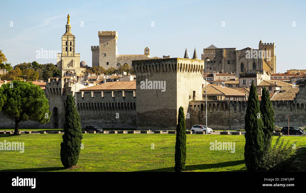 Avignon, in southeastern France, is famed for its medieval architecture ...