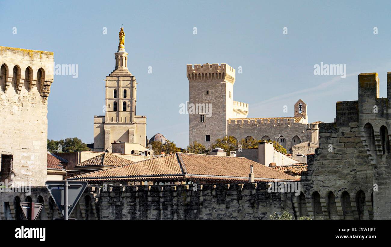 Avignon, in southeastern France, is famed for its medieval architecture ...