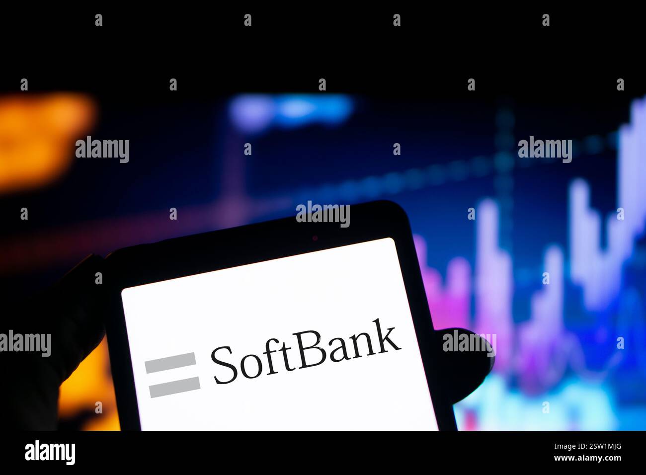 Dhaka, Bangladesh- 06 Aug 2024: Soft Bank logo is displayed on smartphone Stock Photo - Alamy