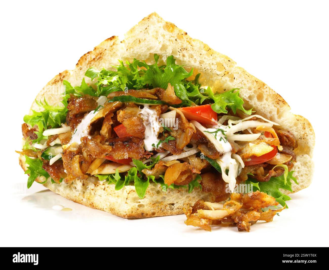 Tasty kebab vegetables on Cut Out Stock Images & Pictures - Alamy