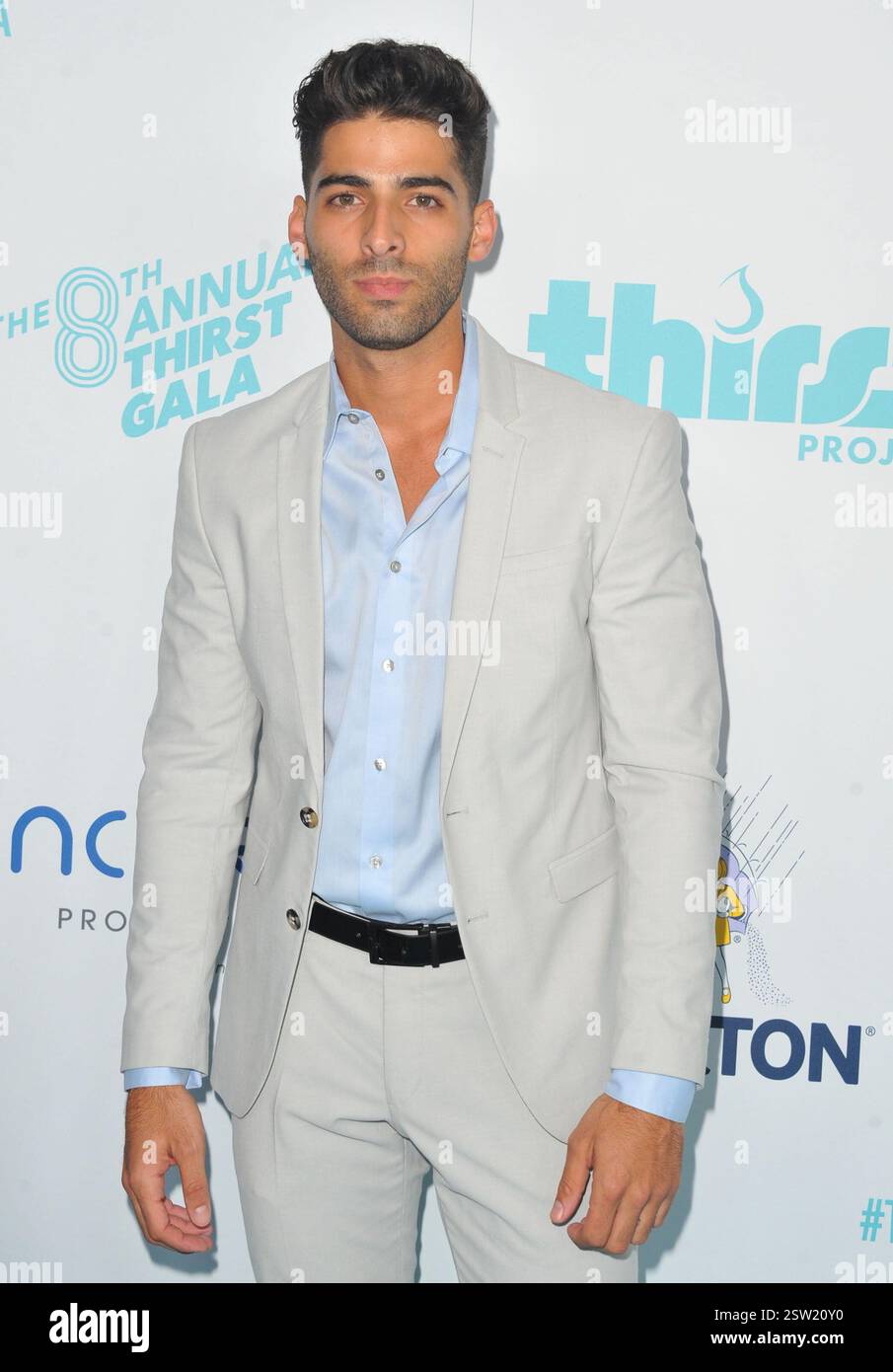 Jason Canela arriving at the 8th annual Thirst Gala at The Beverly ...
