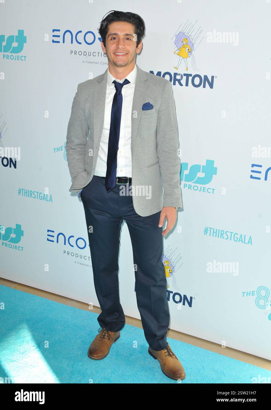 Wesam Keesh arriving at the 8th annual Thirst Gala at The Beverly ...