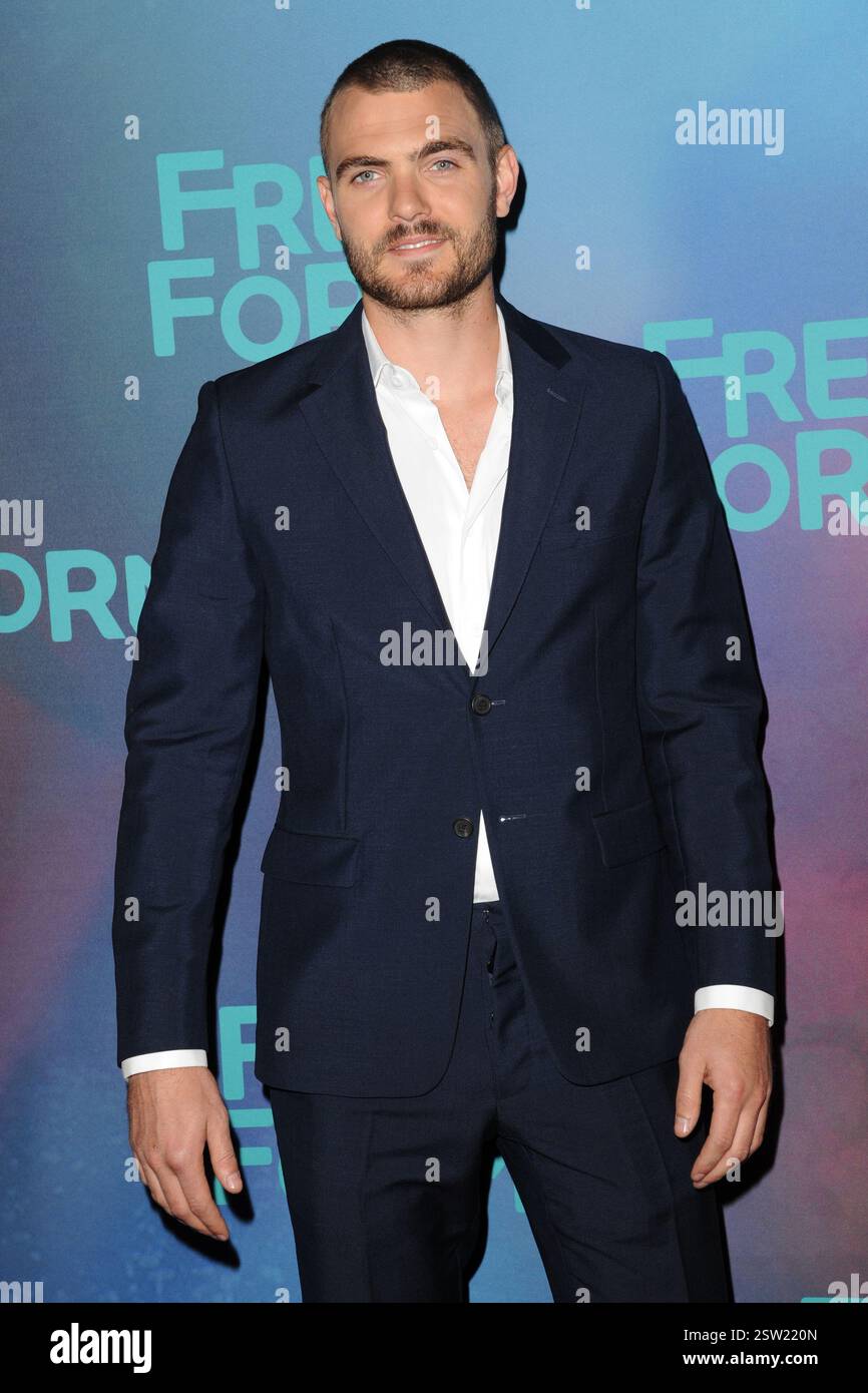 Alex Roe attending the Freeform 2017 Upfront at Hudson Mercantile on ...