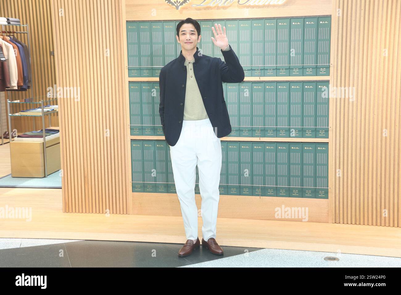 TAIPEI, CHINA - FEBRUARY 20, 2025 - Taiwanese actor Jasper Liu attends ...