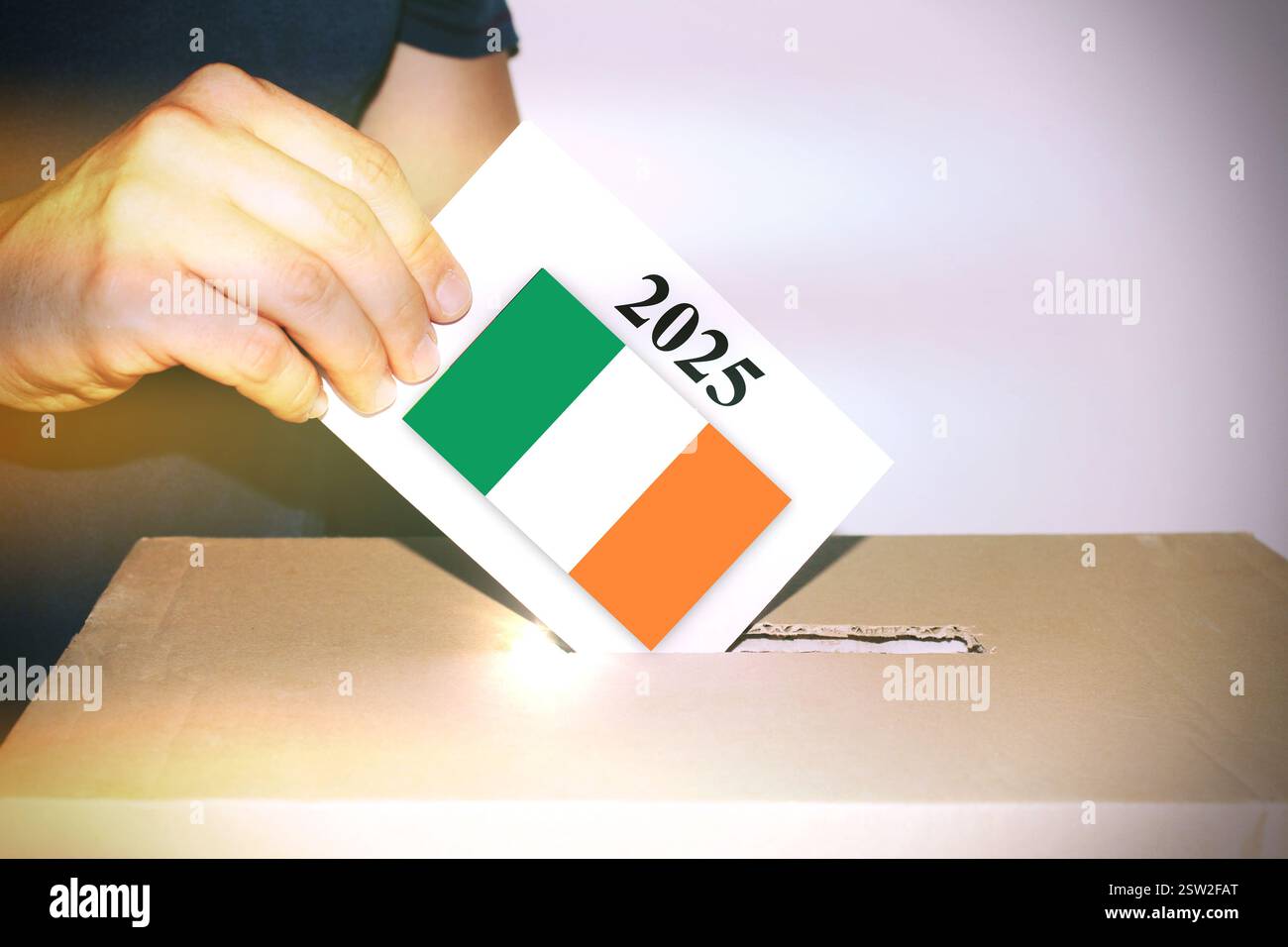 Ireland political election vote concept in 2025 Stock Photo - Alamy