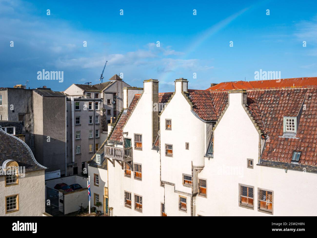 Leith, Edinburgh, Scotland, UK, 20th February 2025. UK Weather ...