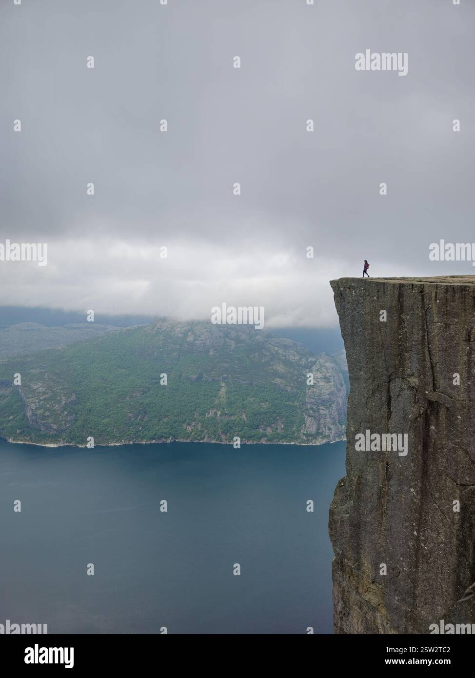 Majestic preikestolen stunning cliff in hi-res stock photography and ...