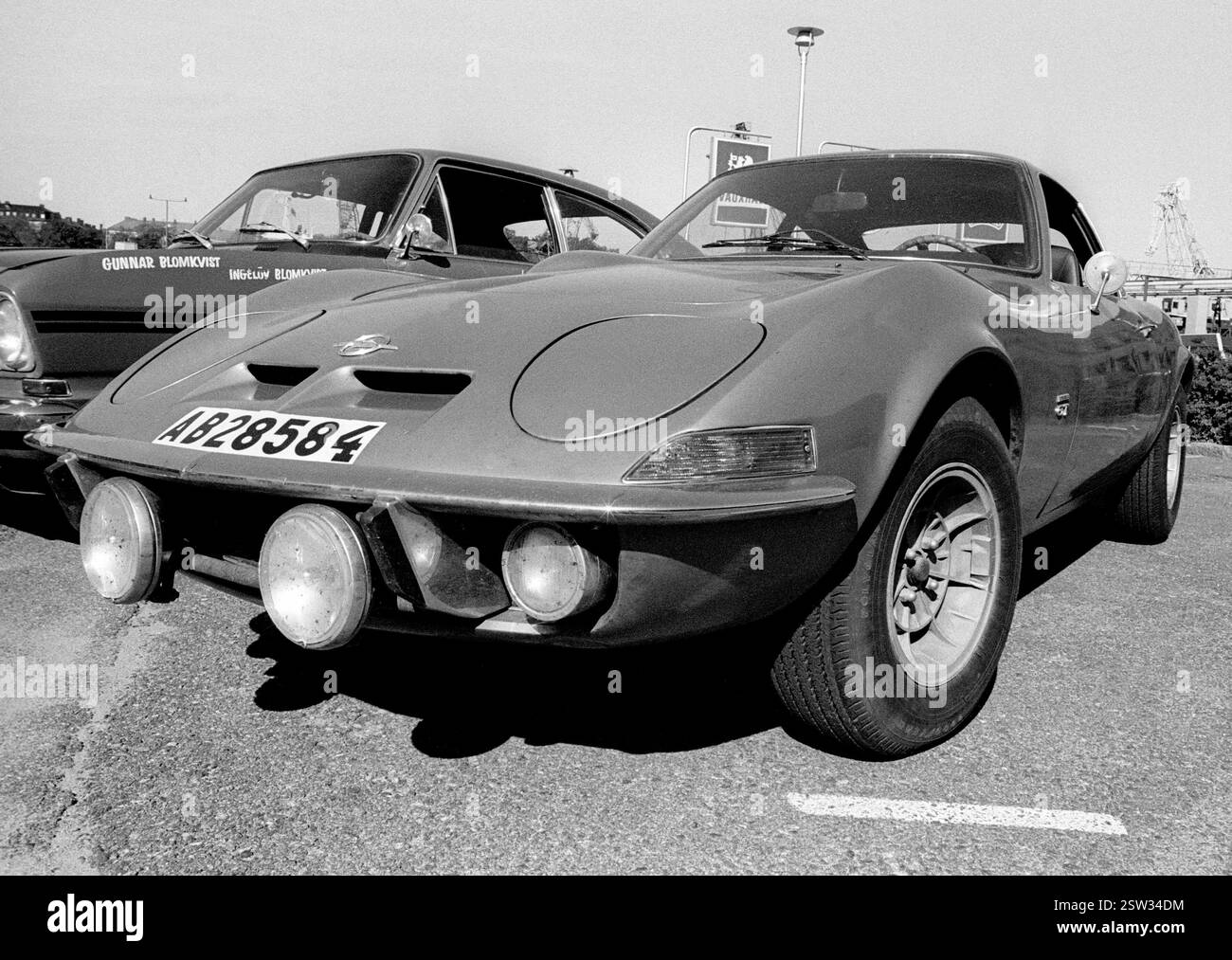 OPEL GT 1969 sports car Stock Photo - Alamy