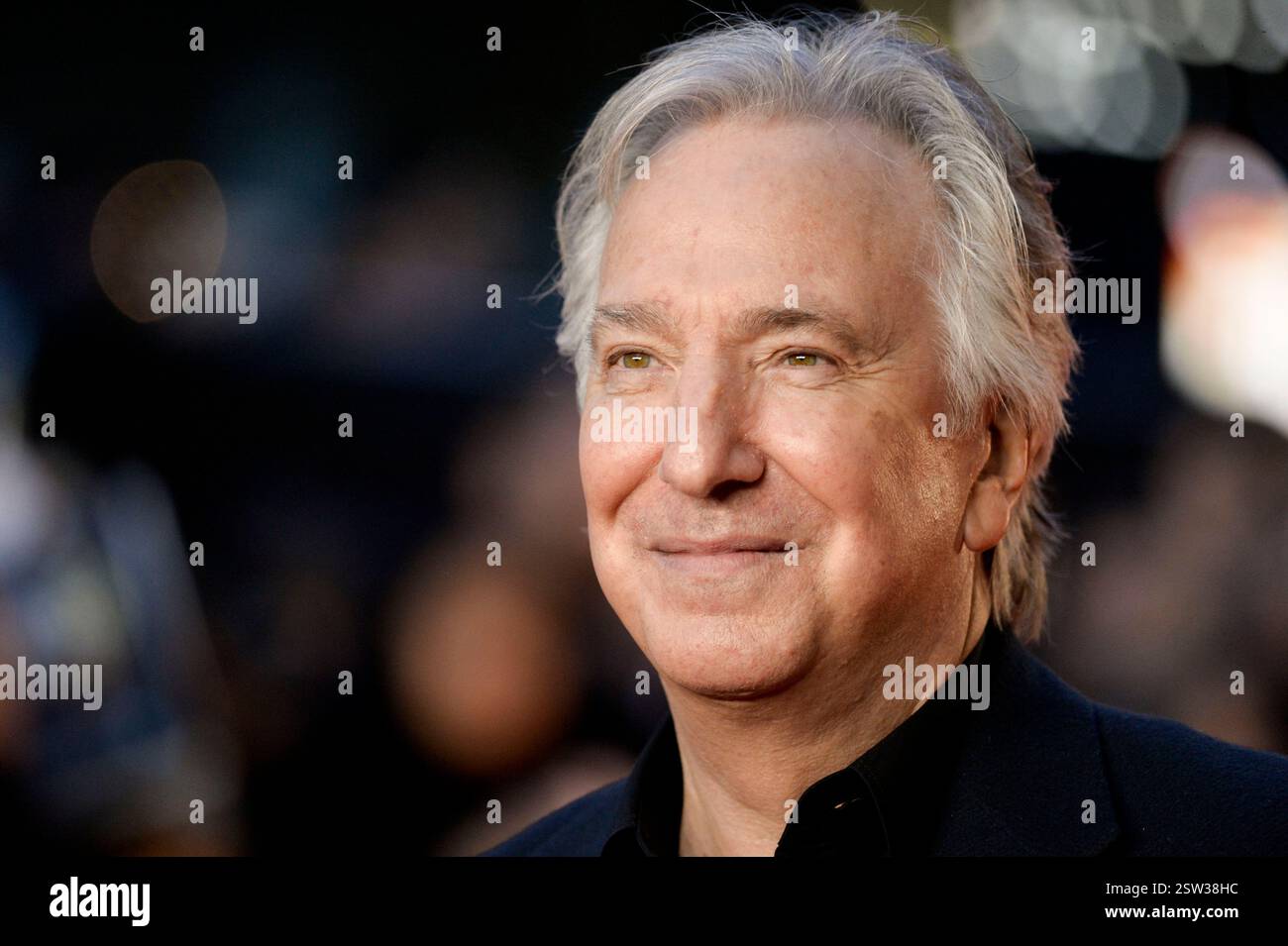 London, England, 10.17.2014 Alan Rickman attends "A Little Chaos" at ...