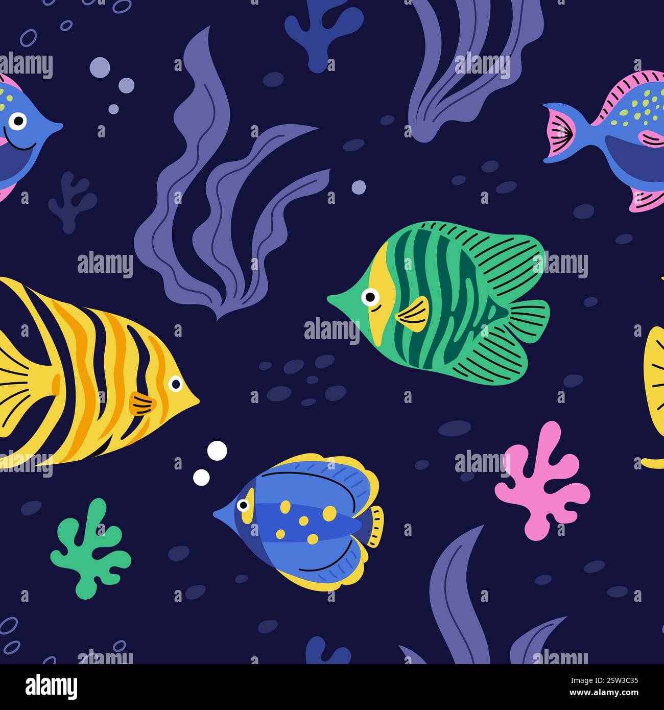 Aquaculture caribbean Stock Vector Images - Alamy
