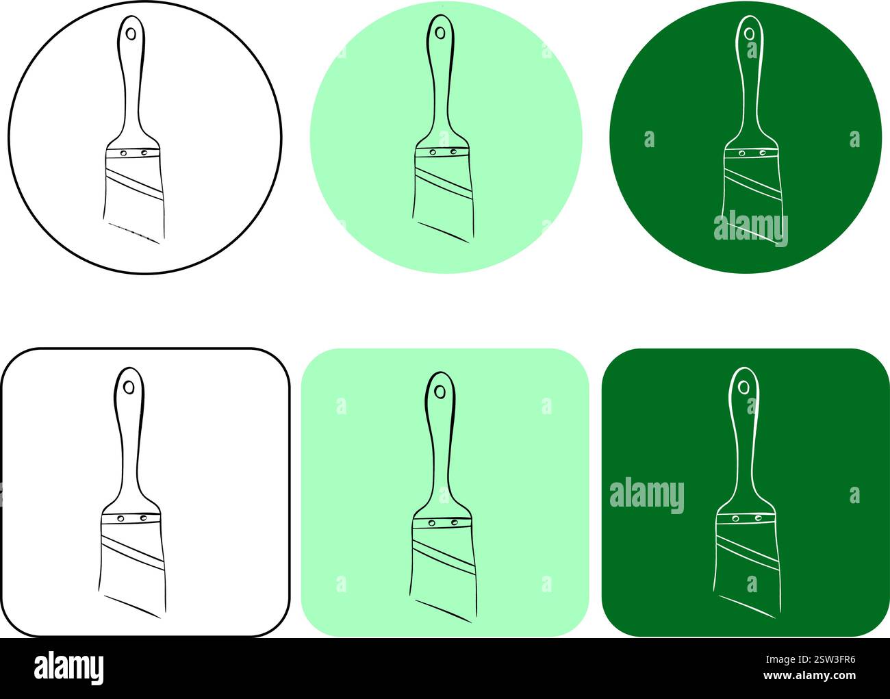 Cleaning icons high quality Stock Vector Images - Alamy