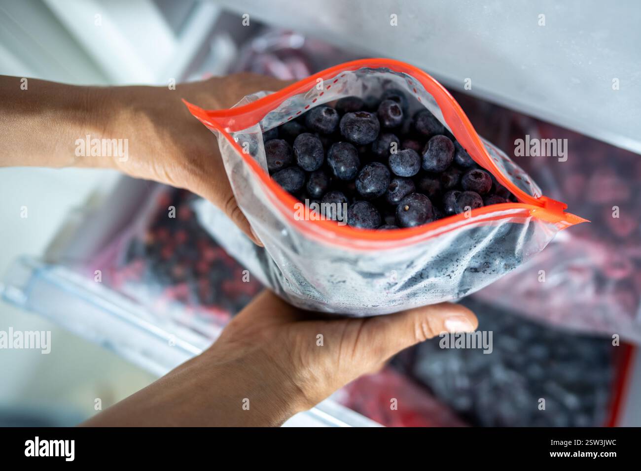 Blueberries benefits for female hi-res stock photography and images - Alamy