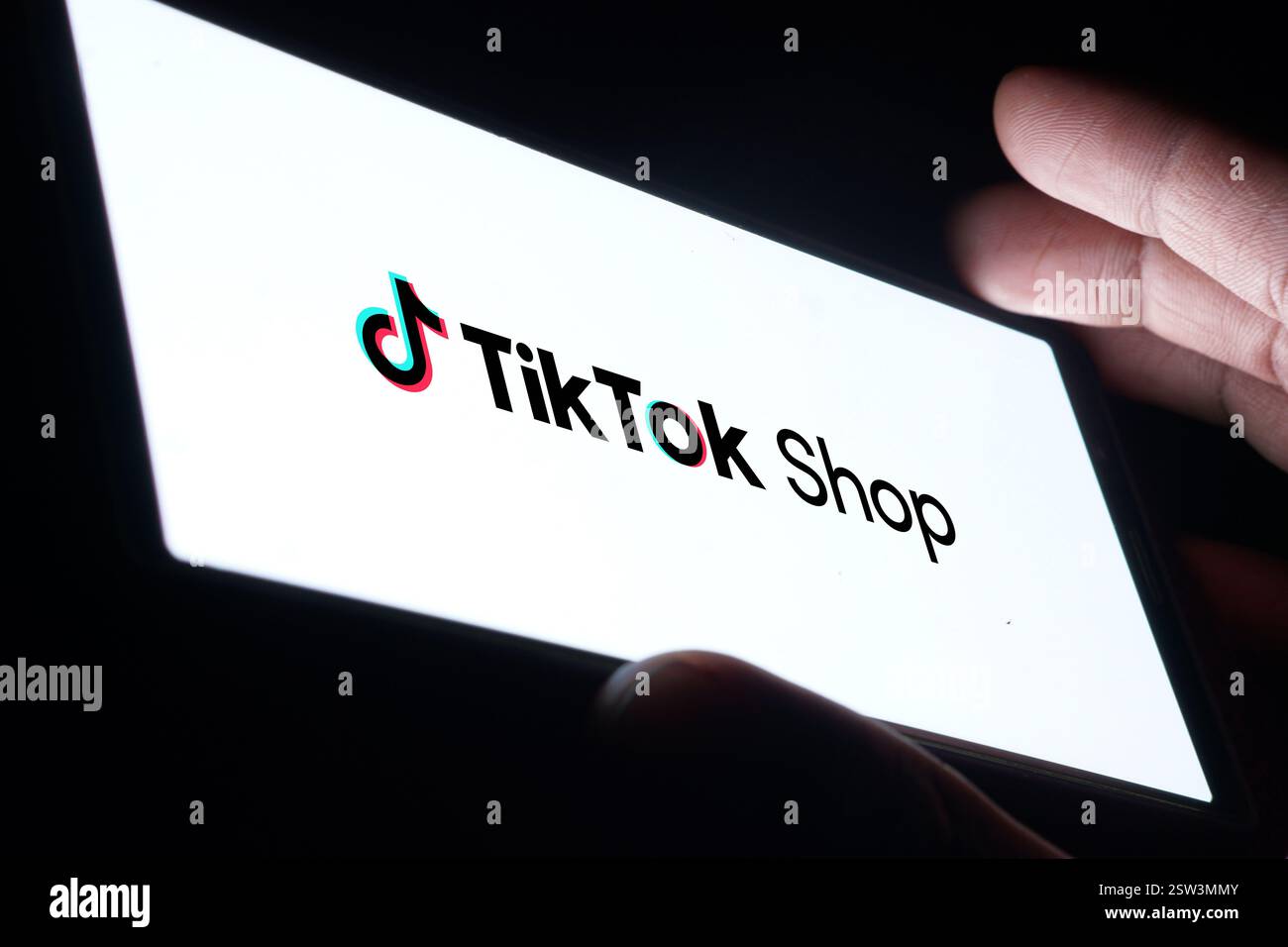 Dhaka, Bangladesh- 10 Sep 2024: Tiktok Shop logo is displayed on ...
