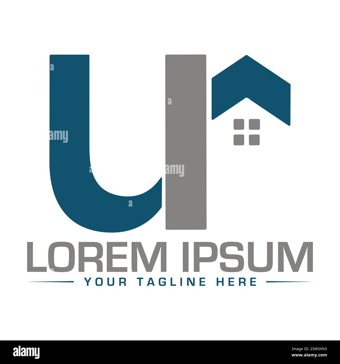 UR Letter Logo Design Stock Vector Image & Art - Alamy