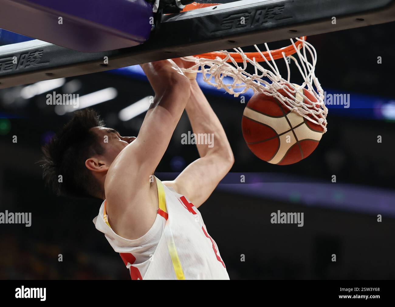Shenzhen, China's Guangdong Province. 20th Feb, 2025. Zhu Junlong of ...