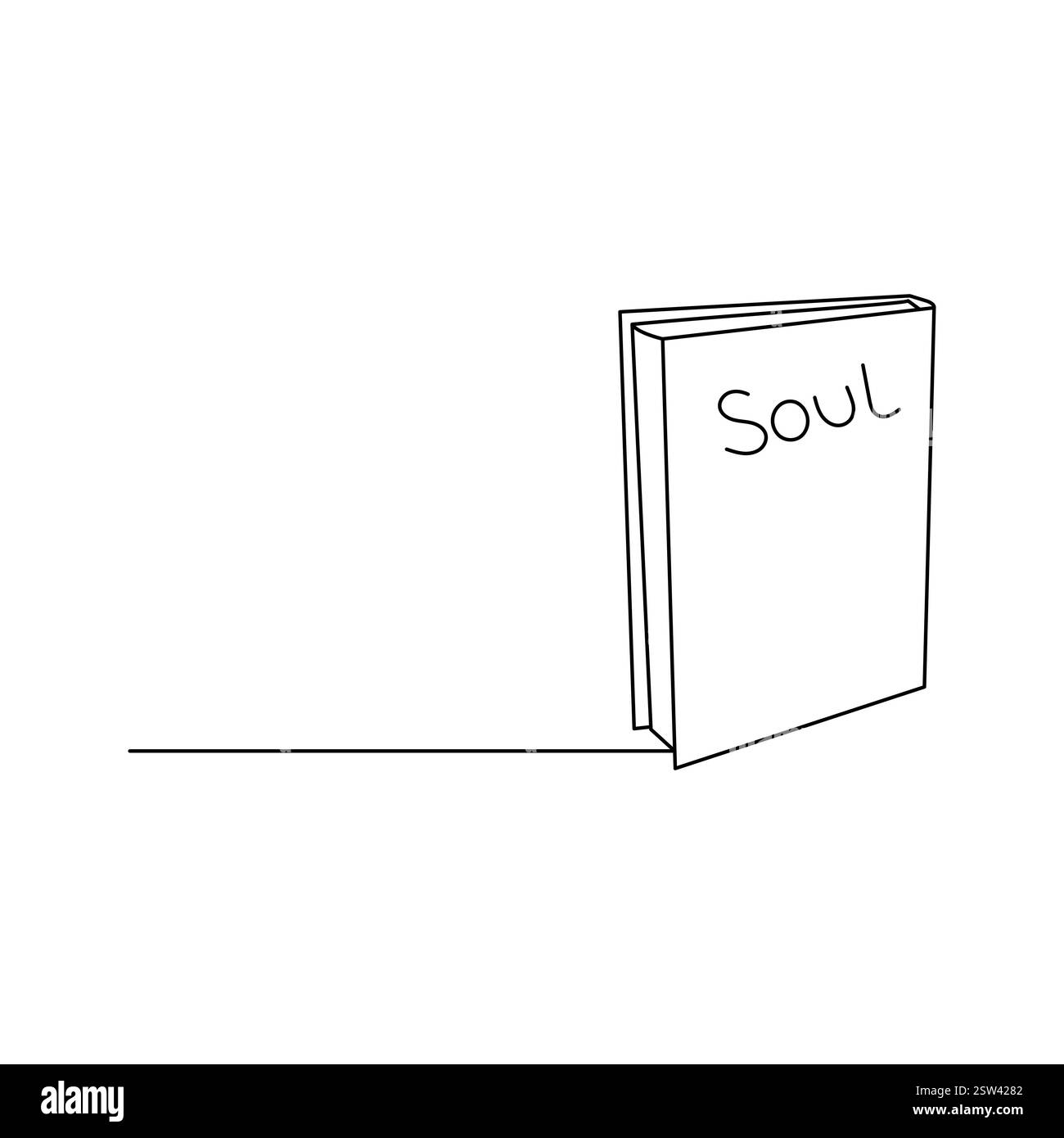 Book single-line art beautifully symbolizes the infinite journey of ...