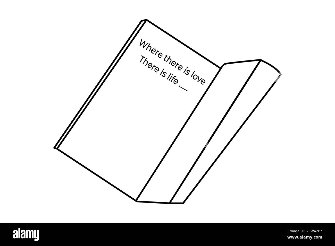 Book single-line art beautifully symbolizes the infinite journey of ...