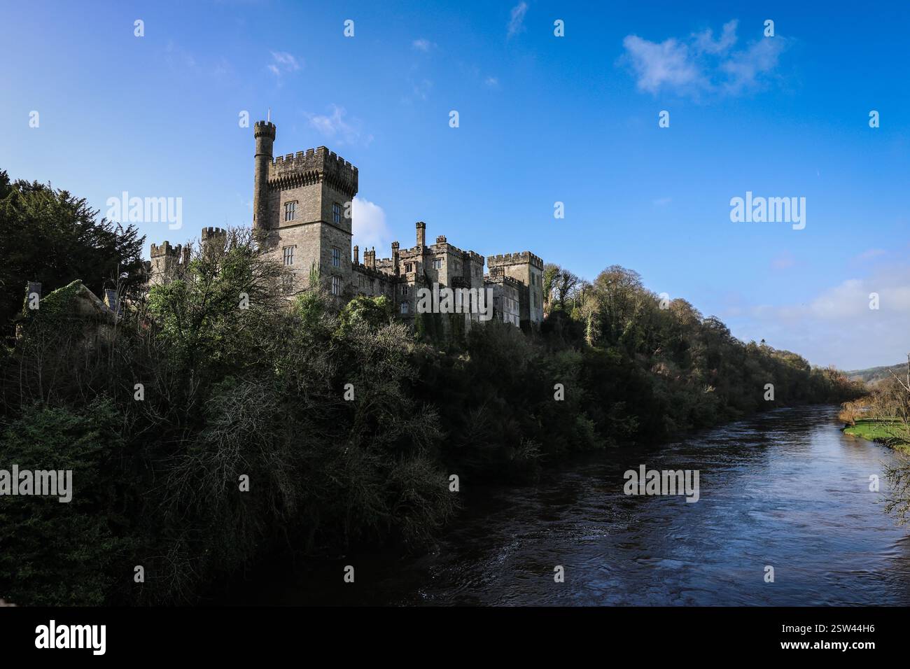 View of Lismore Castle, Ireland, showcasing its stunning Gothic ...