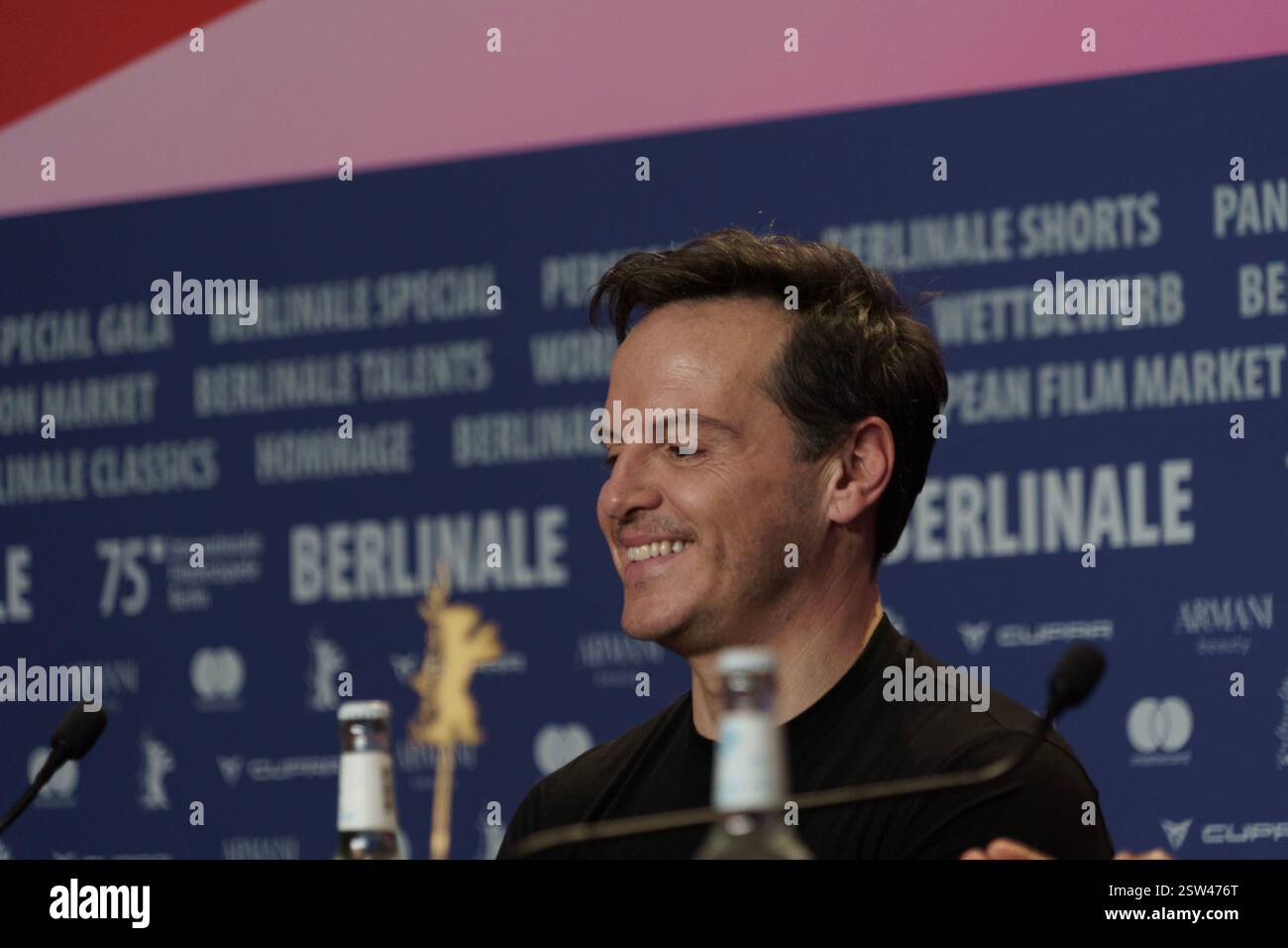 Irish actor Andrew Scott, US actress Margaret Qualley, US actor Ethan ...