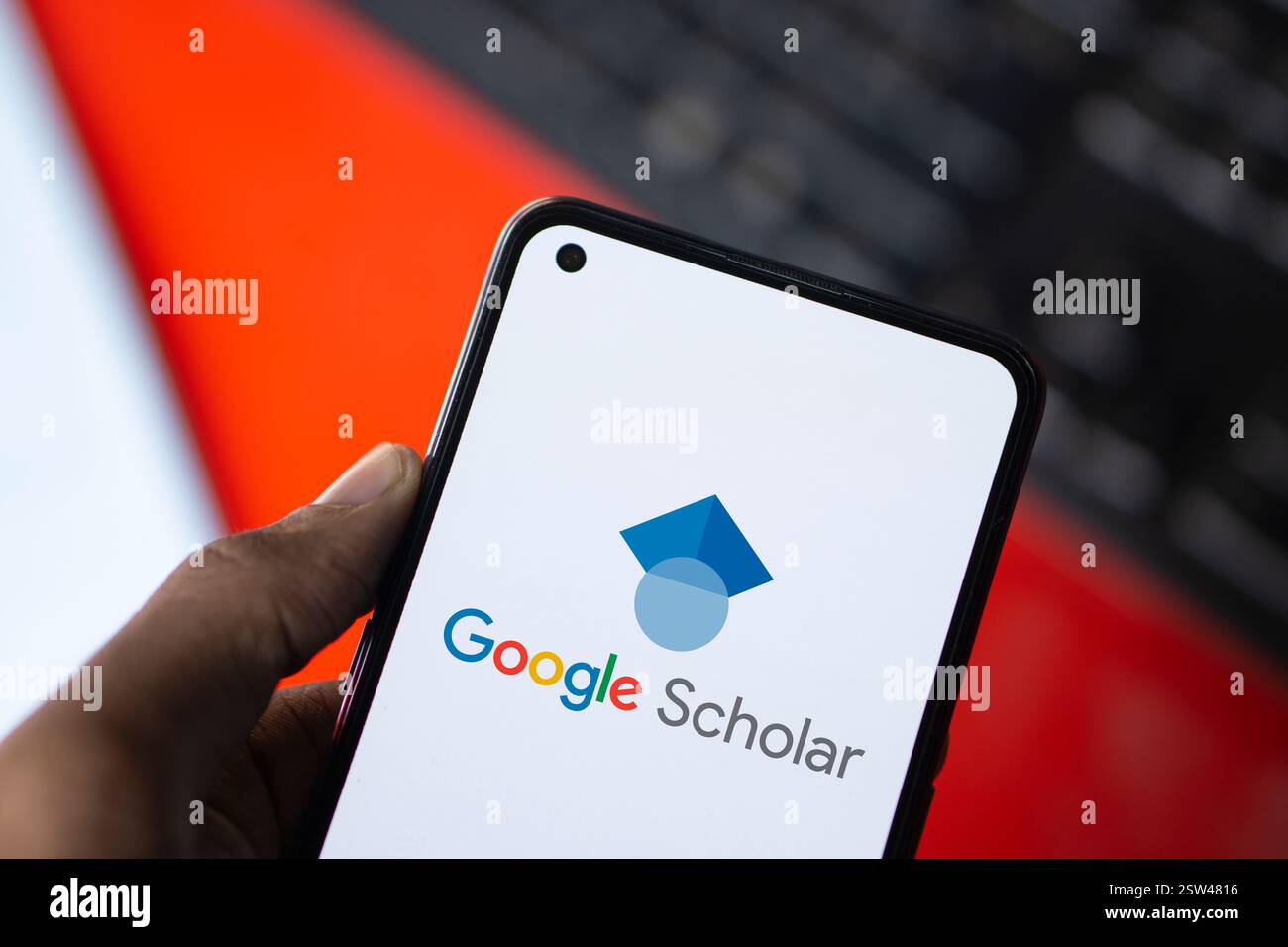 Dhaka, Bangladesh, Google Scholar logo is displayed on smartphone Stock ...