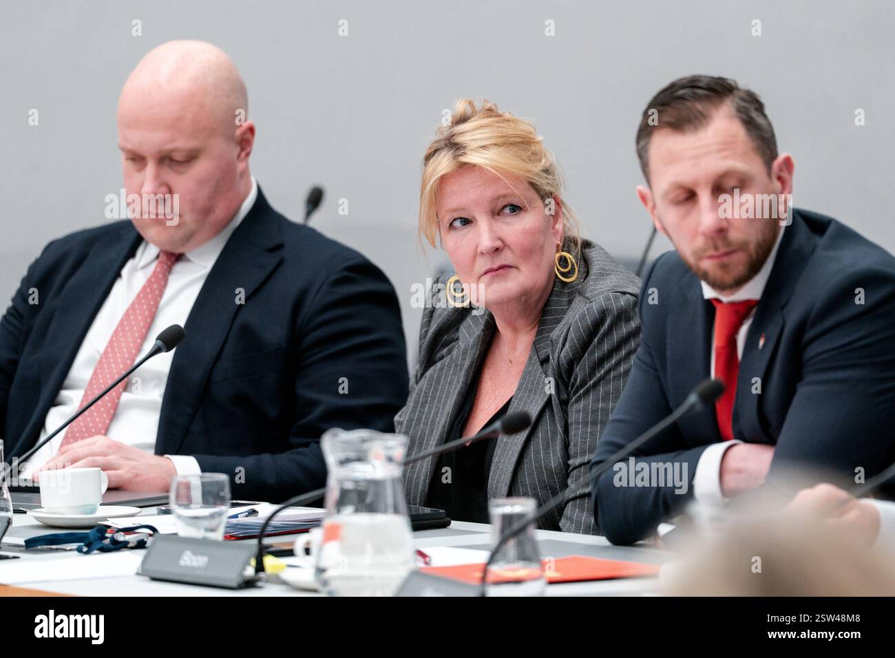 DEN HAAG, NETHERLANDS - FEBRUARY 19: Mariette Patijn (GroenLinks PvdA ...