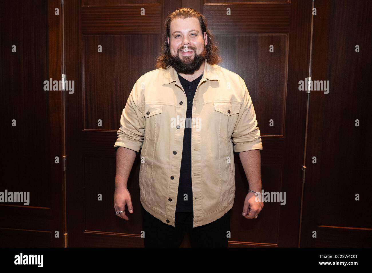 Dillon Carmichael poses during Country Radio Seminar on Wednesday, Feb ...