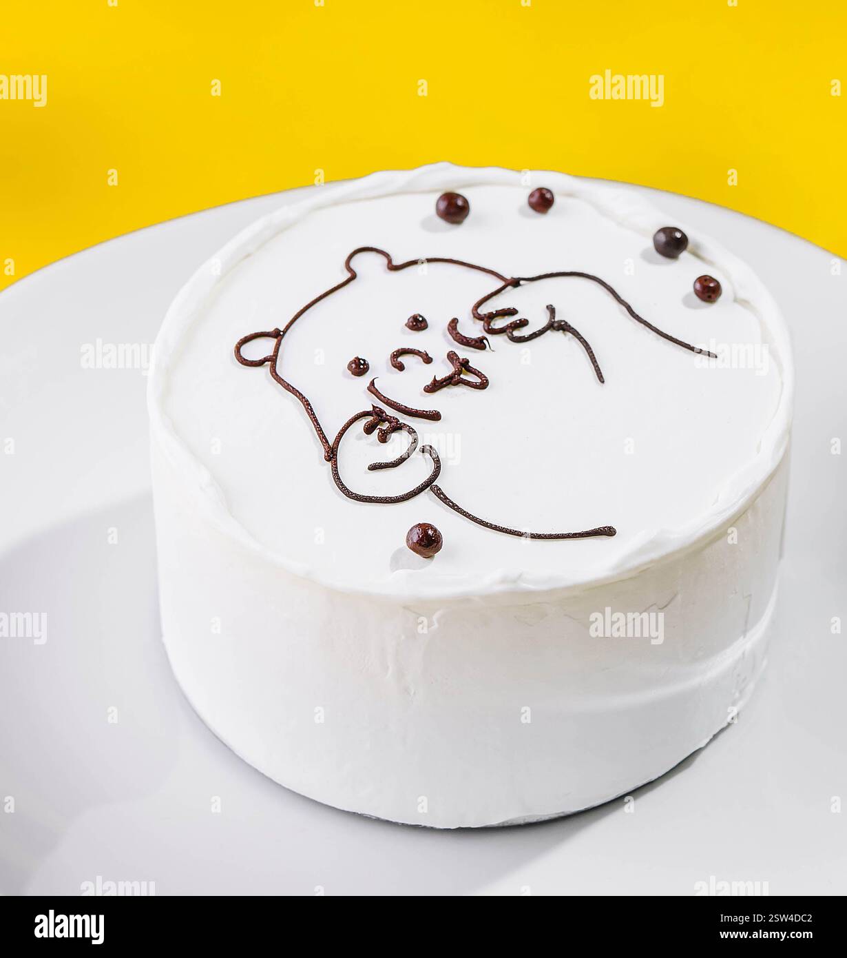 Birthday bento cake close up Stock Photo - Alamy