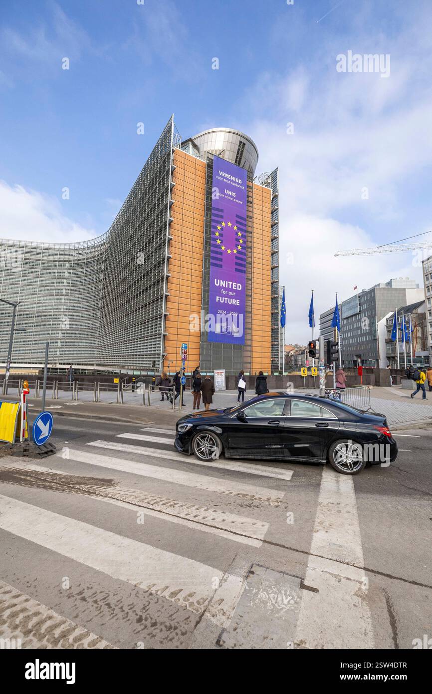 Brussels, Belgium. 14th Feb, 2025. Brussels, 14/02/2025 : Illustration ...