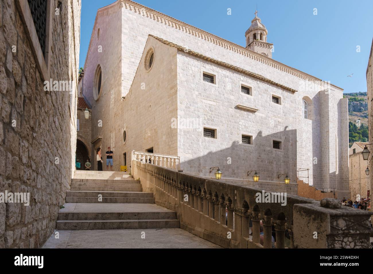 Dubrovnik Croatia 8 September 20204, Wandering through the sunlit ...
